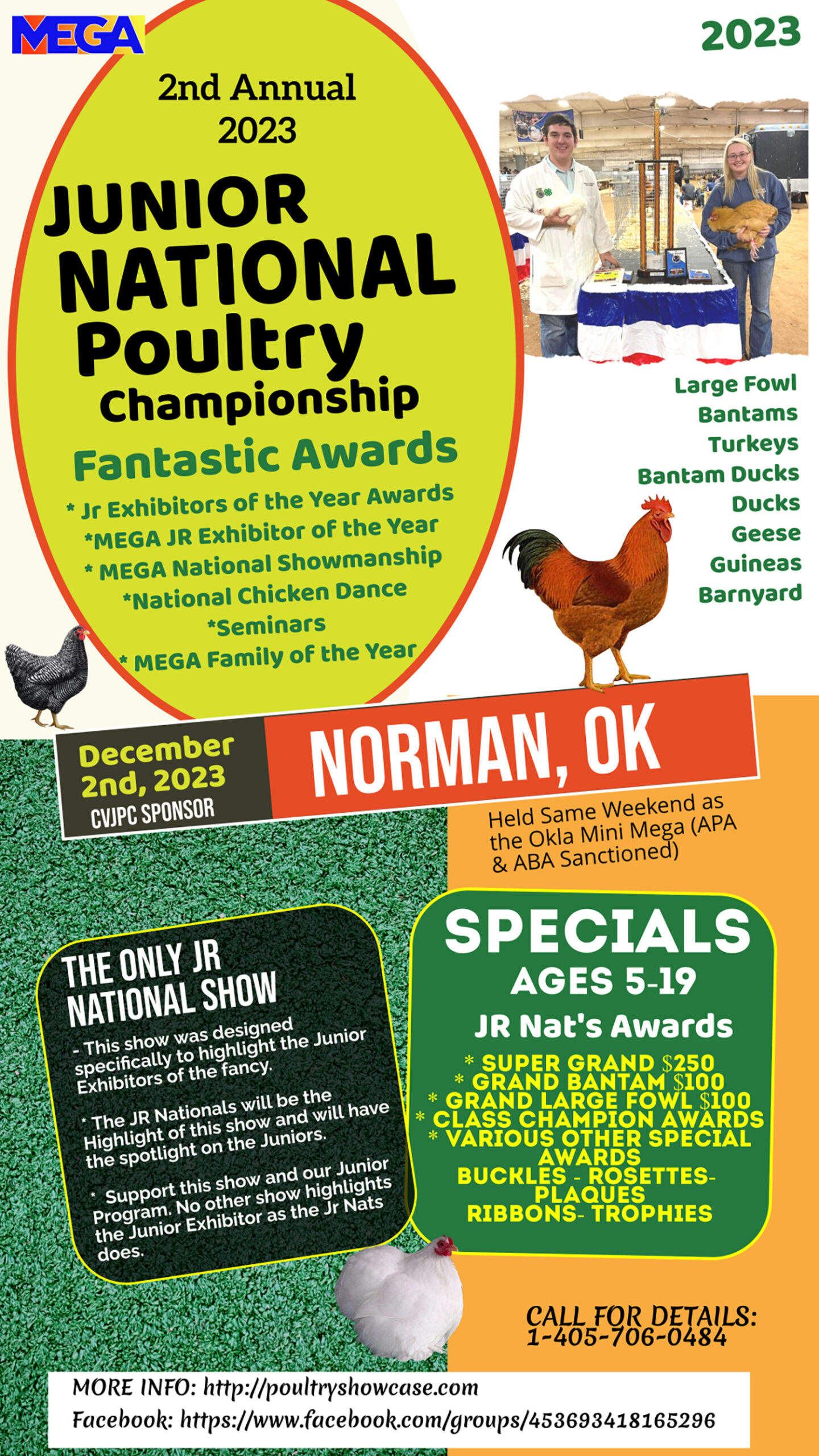 2nd Annual 2023 Junior National Poultry Championship & Oklahoma Mini ...